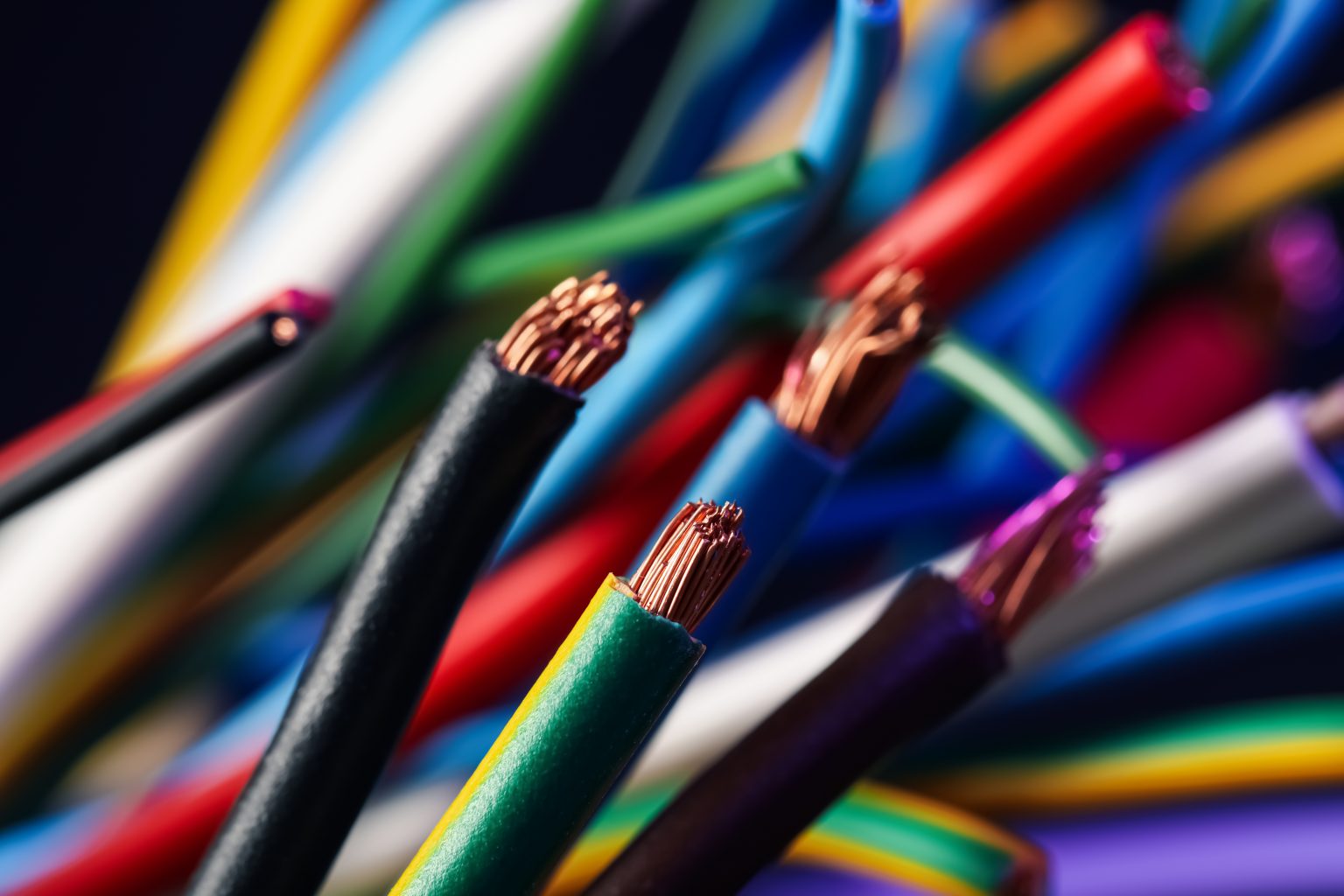 Cores dos fios elétricos - Capacitação - Mapa da Obra